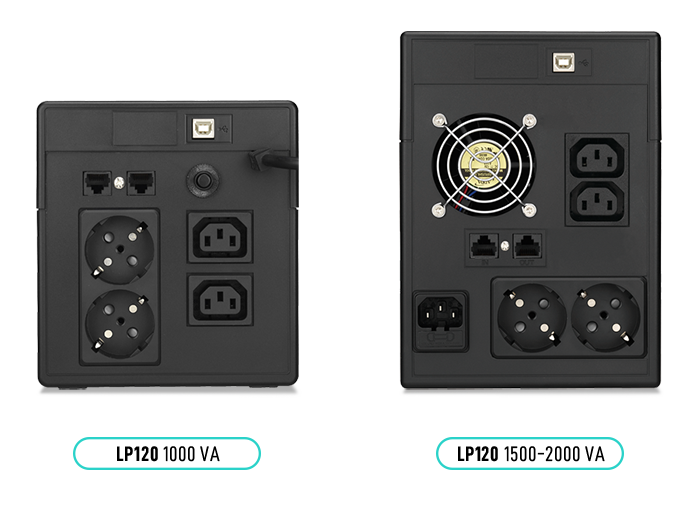 LP120 line-interactive UPS |Pure sine wave output
