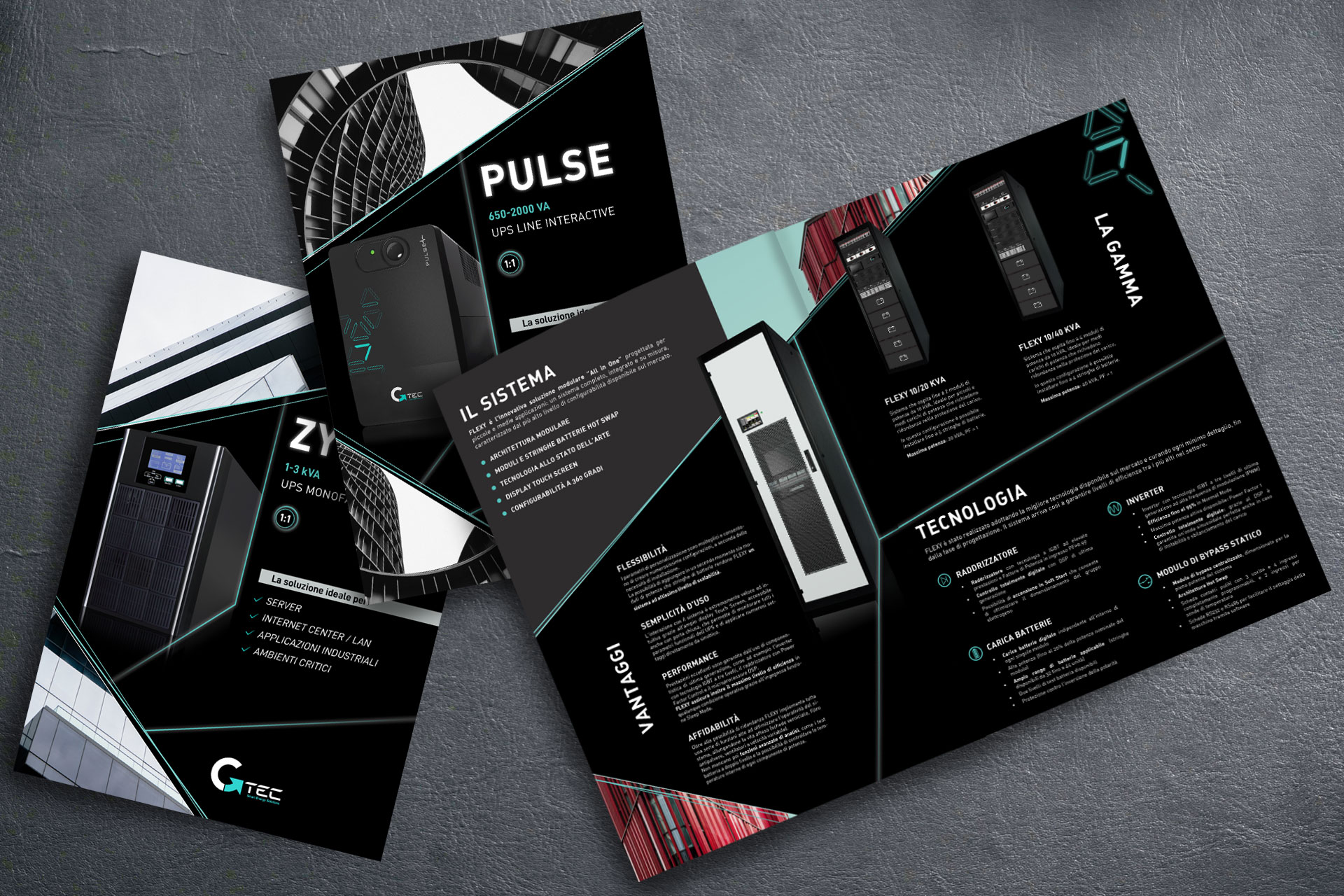 The evolution goes on: new GTEC brochures are here - Gtec